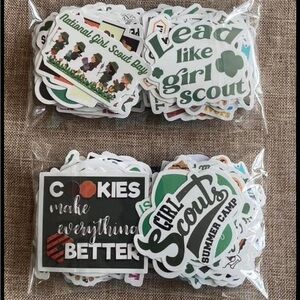 Art | Girl Scout Themed Sticker Pack | Poshmark